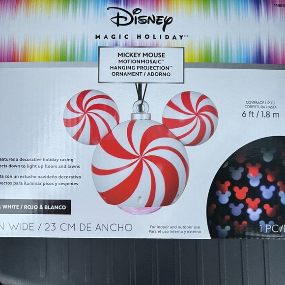Disney | Holiday | Disney Magic Holiday Motionmatic Peppermint Light ...